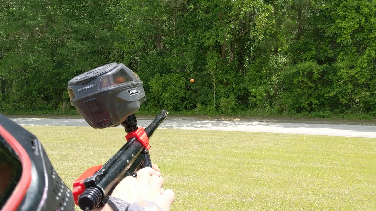 Tippmann m98 E-bolt - turbo mode - YouTube