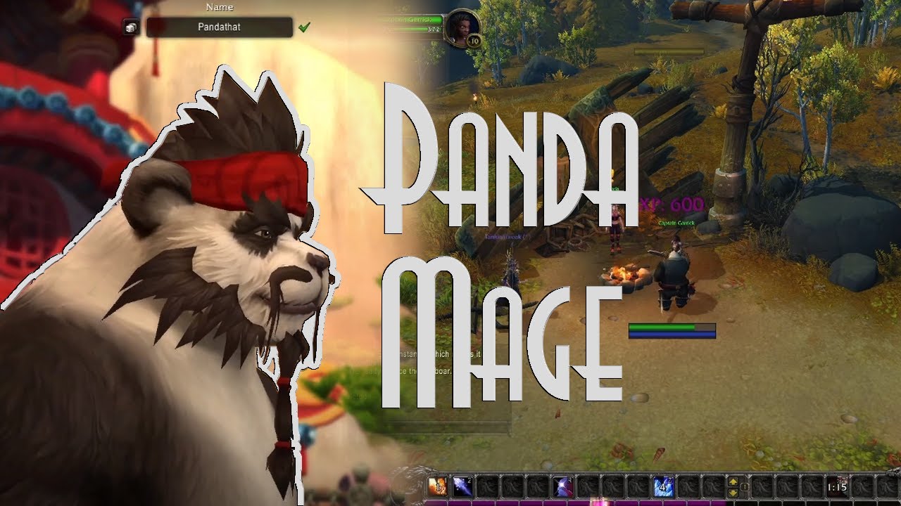 Panda Mage - WoW Character Customization and Exile's Reach - YouTube