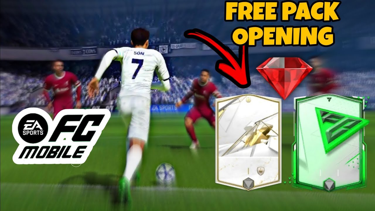 EA SPORTS FC MOBILE 24 FREE PACK OPENING | HOW TO GET FREE PACKS IN EA ...