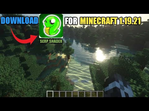 how to download serp shader in minecraft pe 1.19 || shader mcpe 1.19 ...