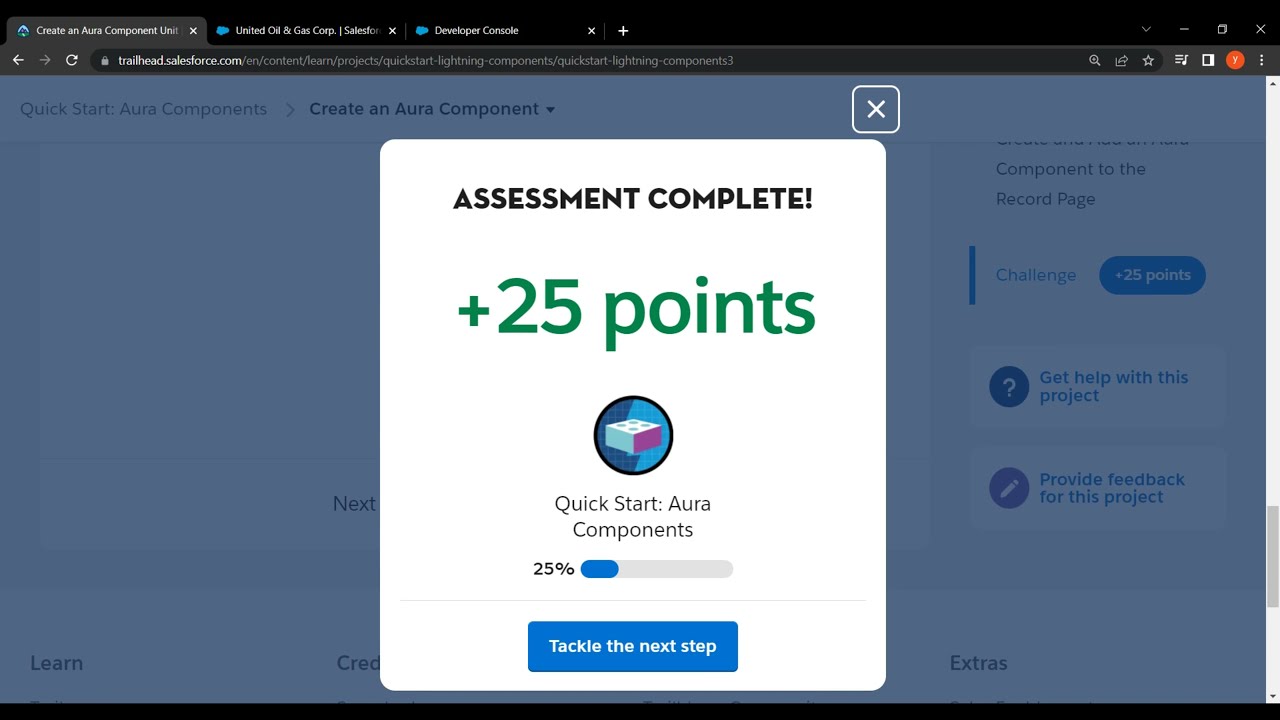 Salesforce Trailhead - Create an Aura Component - YouTube