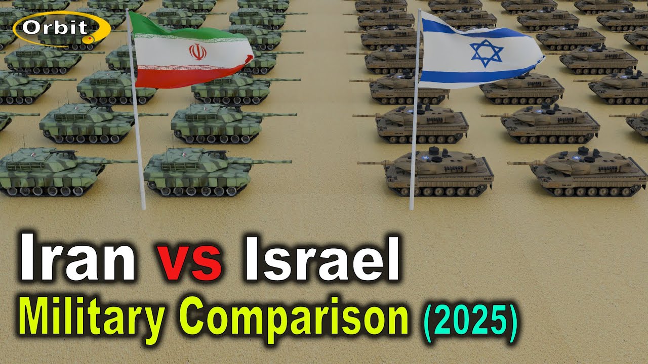 Iran vs Israel Military Power Comparison 2025 - YouTube