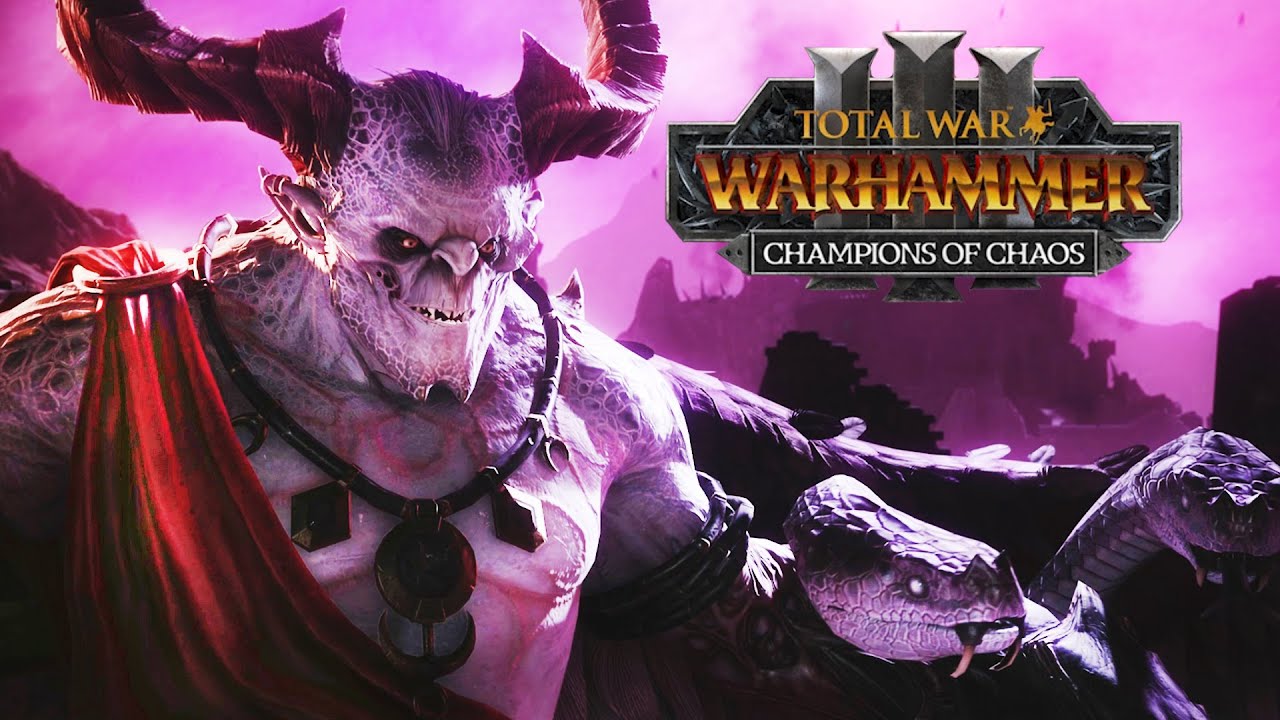 CHAMPIONS OF CHAOS DLC | AZAZEL | Total War: Warhammer III - YouTube