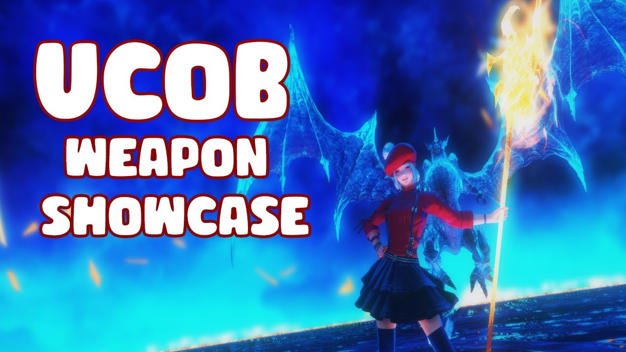 FFXIV: Full Weapon Showcase - The Unending Coil of Bahamut UCoB - YouTube