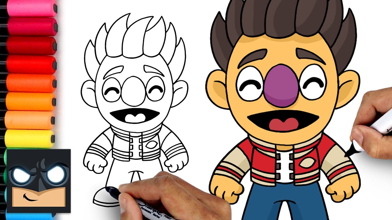 How To Draw Norman | My Friendly Neighbourhood - YouTube