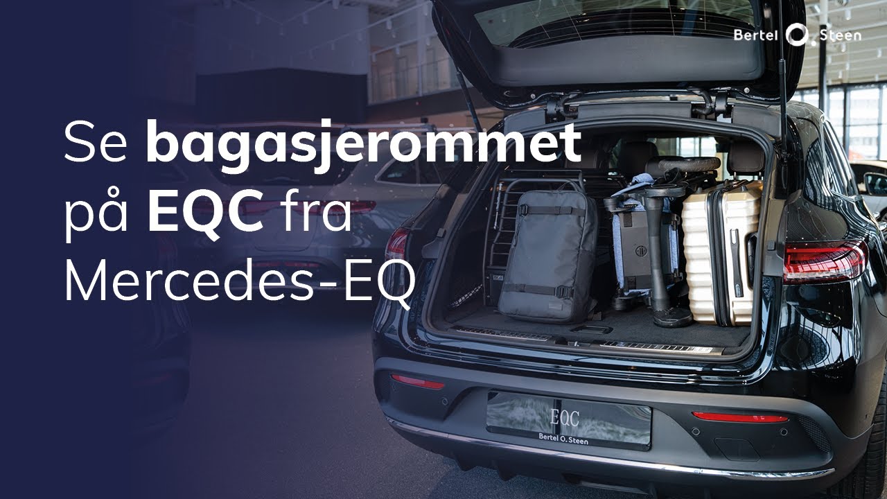 Sjekk ut bagasjerommet på Mercedes-Benz EQC | Bertel O. Steen - YouTube
