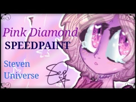 [SPEEDPAINT] Pink Diamond - Steven Universe - YouTube