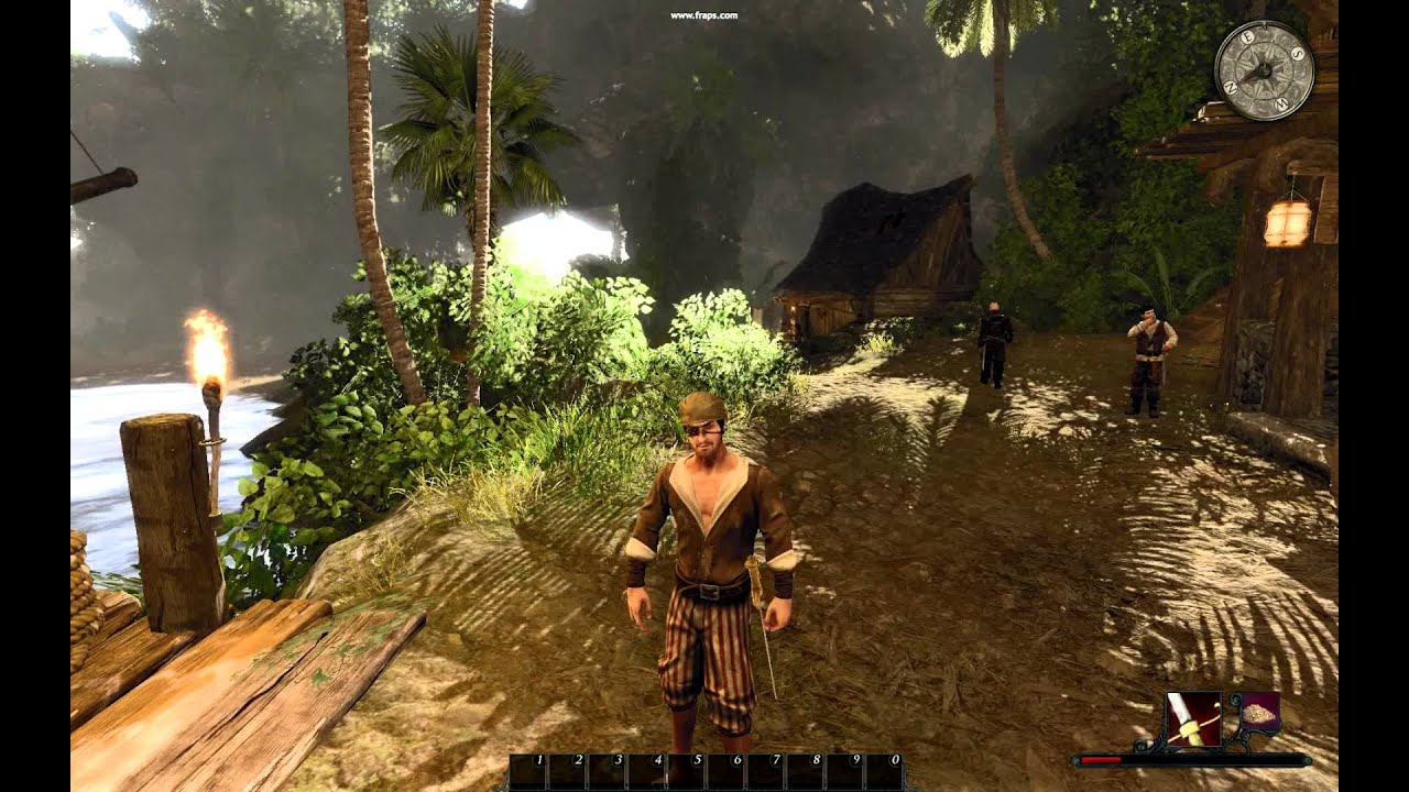 Risen 2 Shadow Disappearing Problem - YouTube