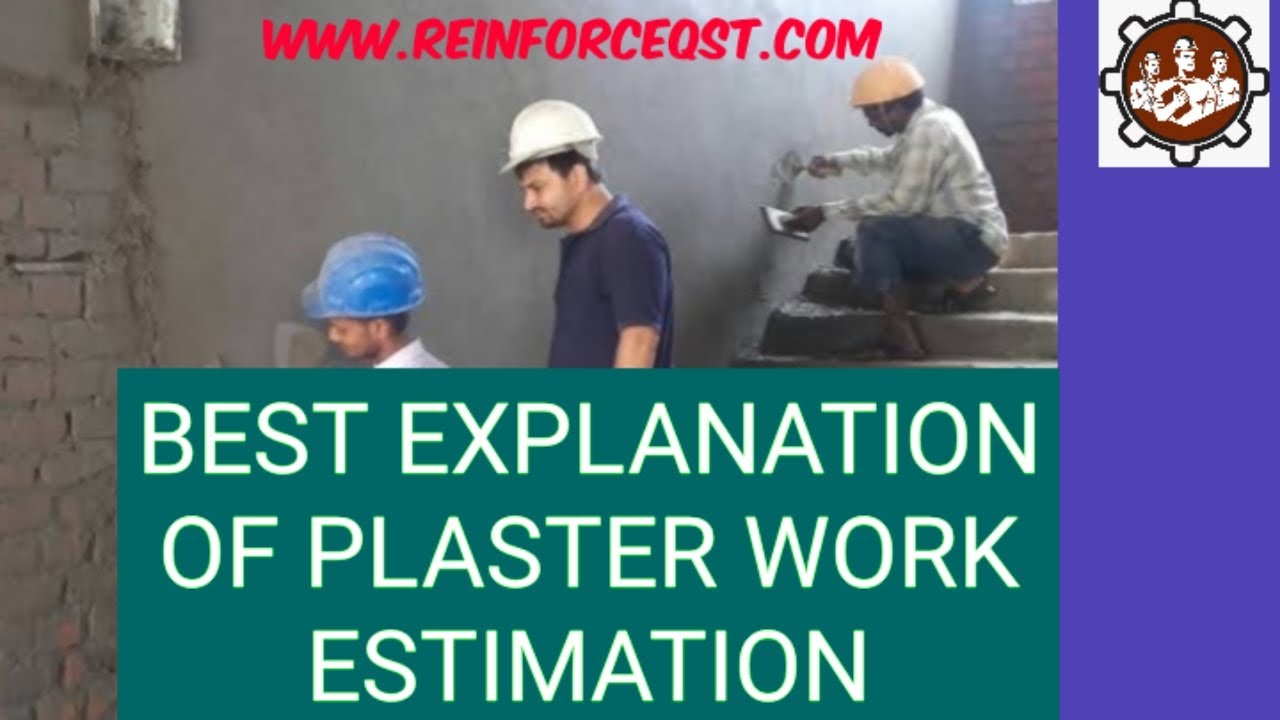 Explanation of Plaster Work From Drawings in Quantity Surveying Online ...