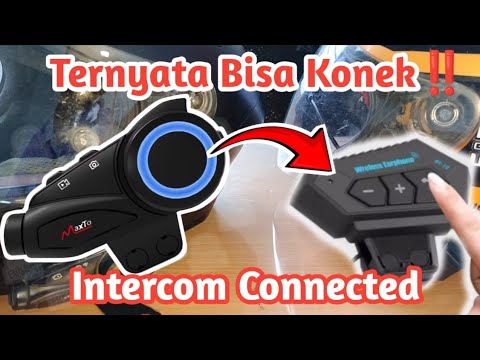 TUTORIAL PAIRING bt-12 Dengan INTERCOM Maxto M3| Cara Konek BT12 Ke ...