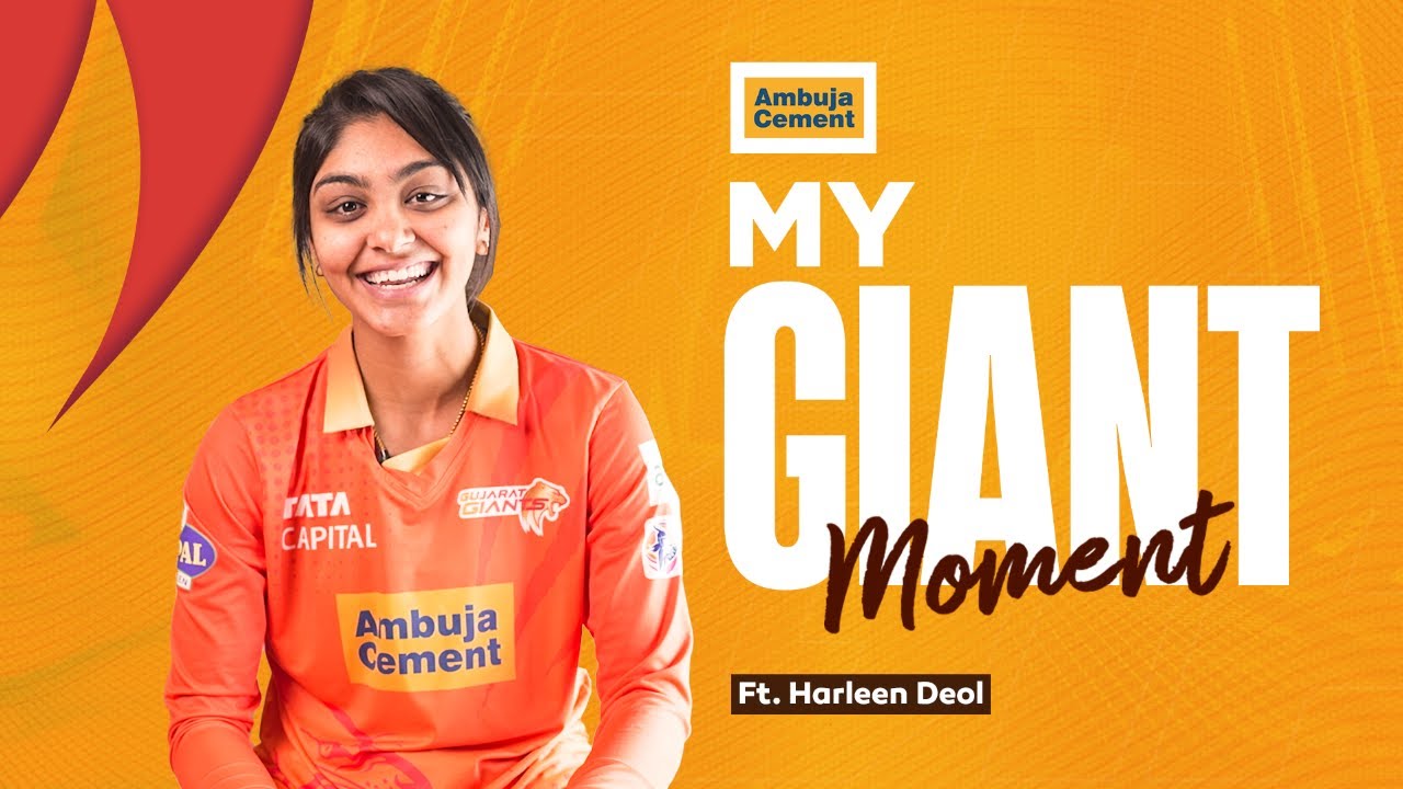 My Giant Moment ft. Harleen Deol | Gujarat Giants | WPL - YouTube
