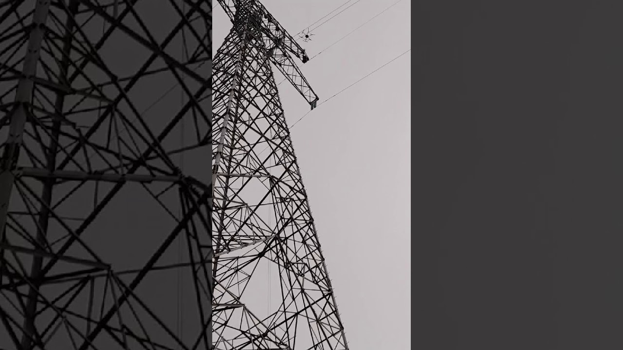 Aircraft Warning Spheres Installation For High Voltage Electrical ...