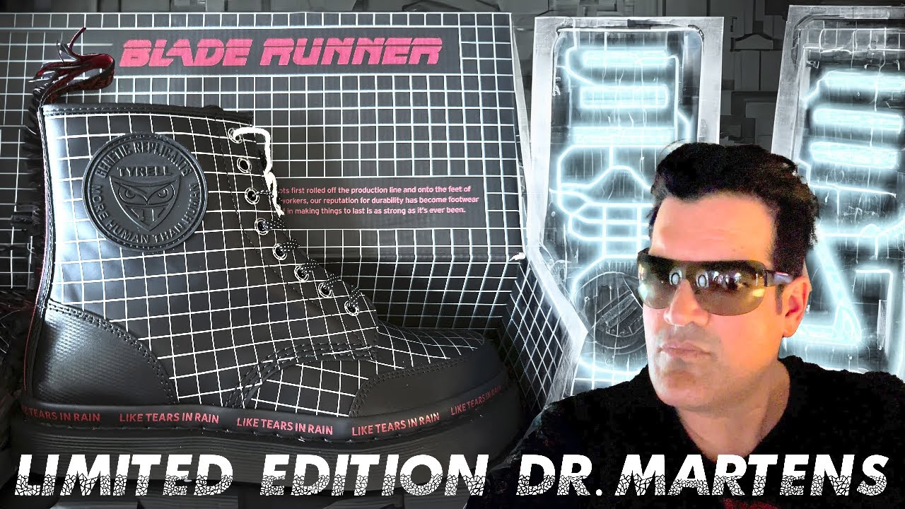 Blade Runner Limited Edition Dr. Martens - YouTube