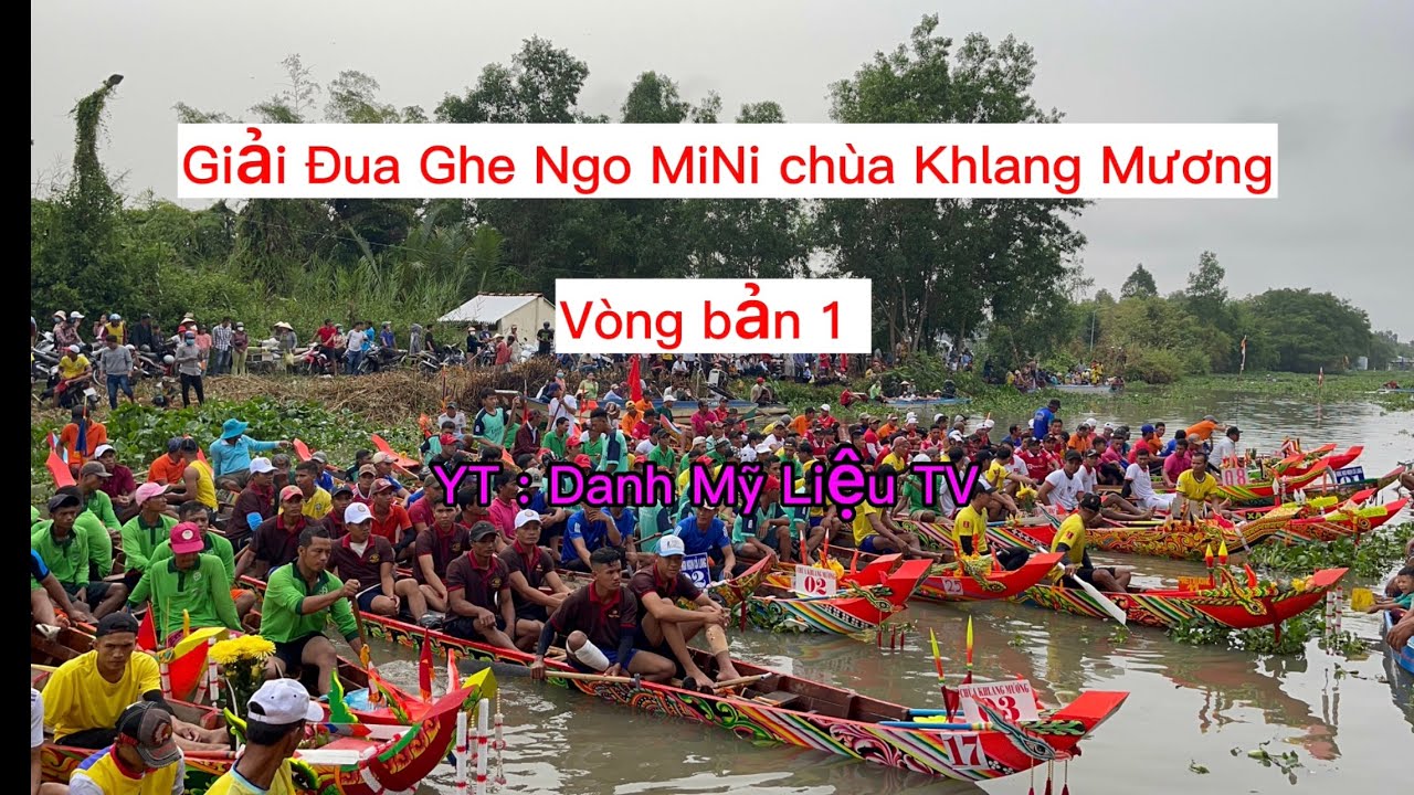 Giải Đua Ghe Ngo MiNi Vòng Bản 1 | Danh Mỹ Liệu TV - YouTube