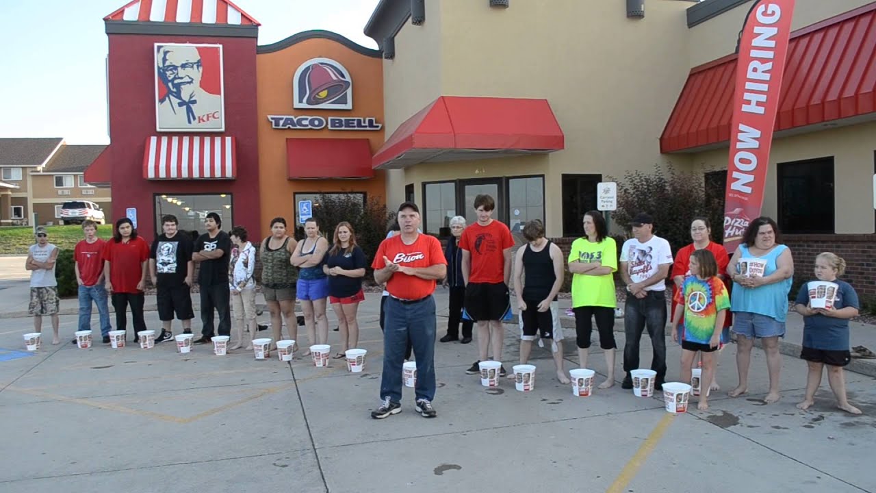 KFC ALS Ice Bucket Challenge - YouTube