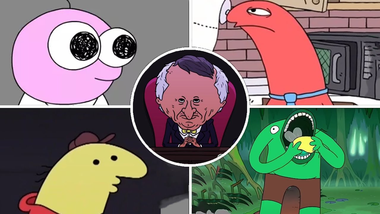 Smiling Friends All Boss Battles in Order (No Damage) - YouTube