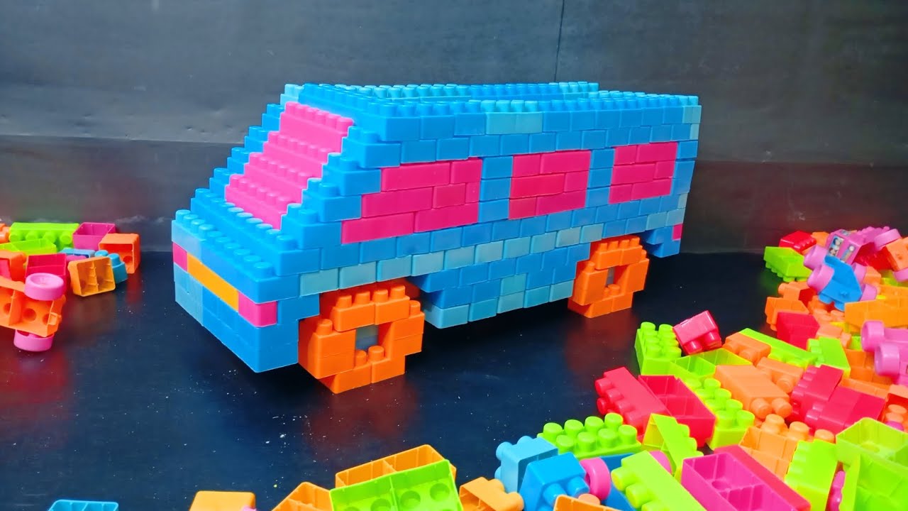 Satisfying DIY HiAce | Lego Building Blocks Videos #buildingblockstoys ...