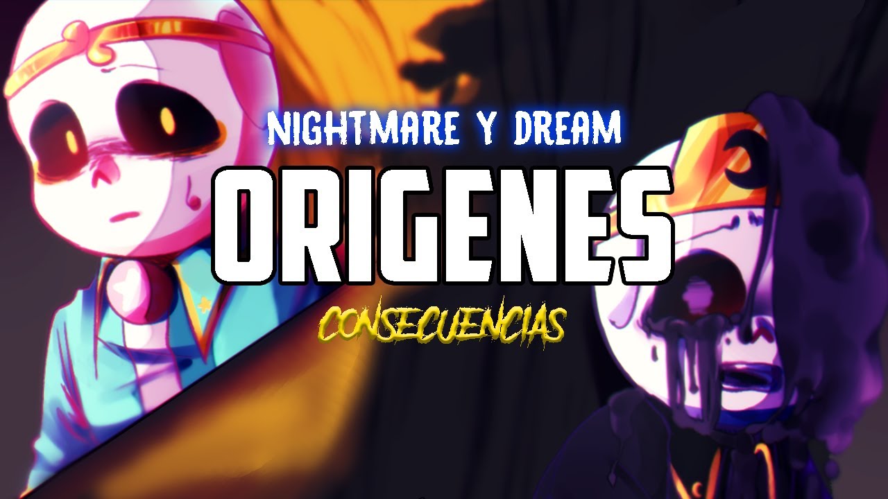 Dreamtale | Dream y Nightmare | Comic animación (Spanish Fandub) - YouTube
