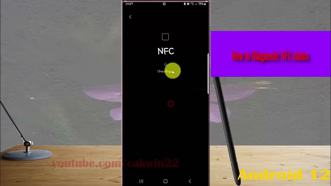 Samsung Galaxy S22 Ultra : How to Diagnostic NFC status - YouTube
