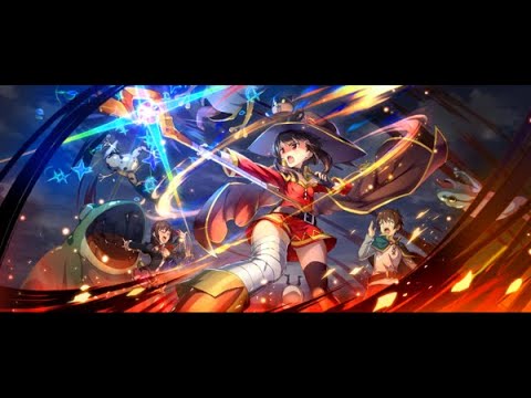 Konosuba Fantastic Days: Megumin singing Bakuretsu - YouTube