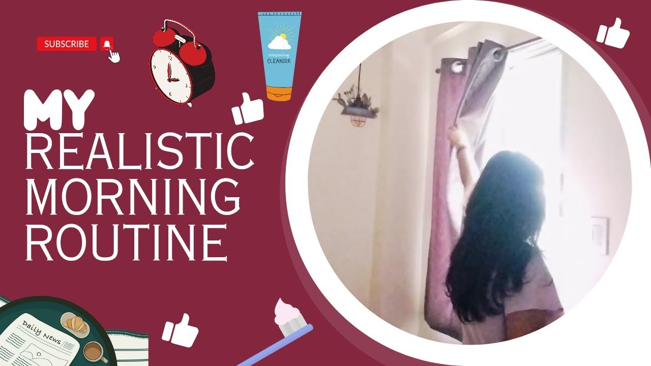 My Realistic Morning Routine 😊 || Day 22 / 30 Day Challenge 💪 ...