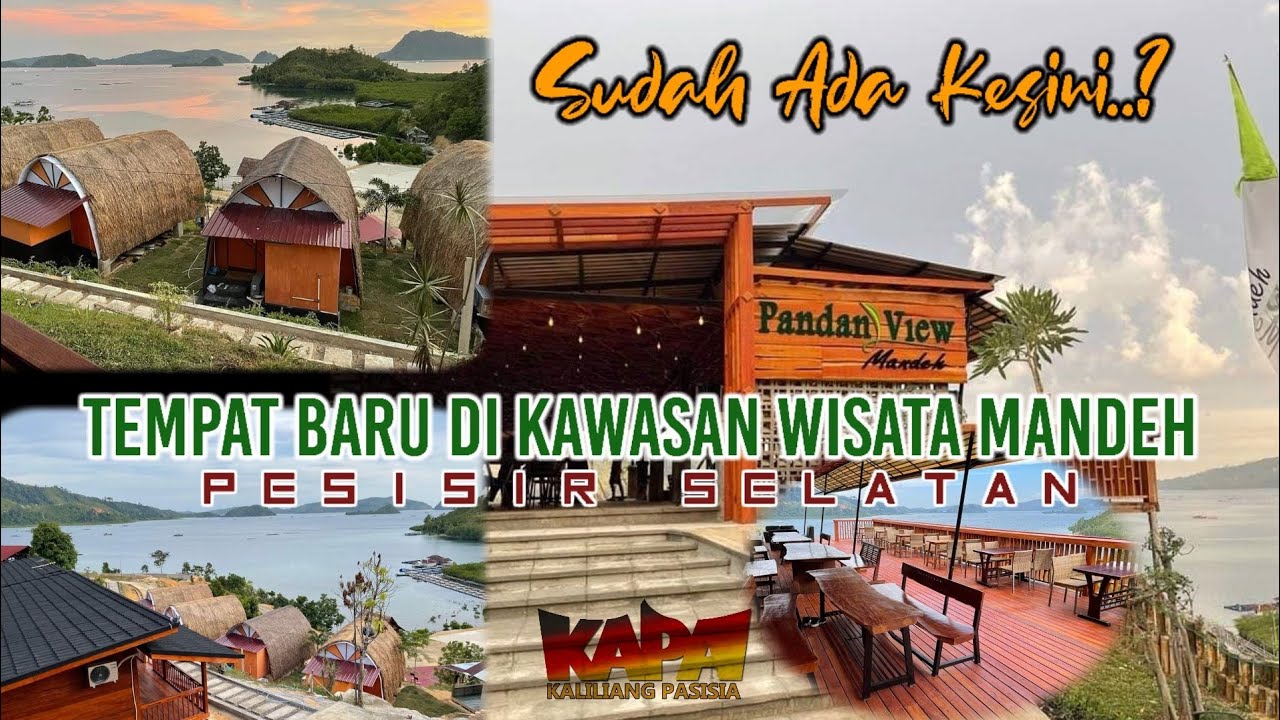 Tempat Baru di Kawasan Wisata Mandeh - Pesisir Selatan, Pandan View ...