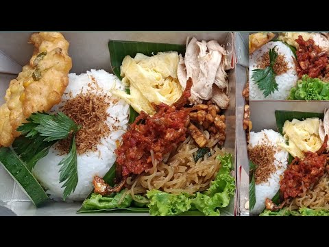 RESEP NASI LANGGI EKONOMIS | IDE JUALAN NASI BOX - YouTube
