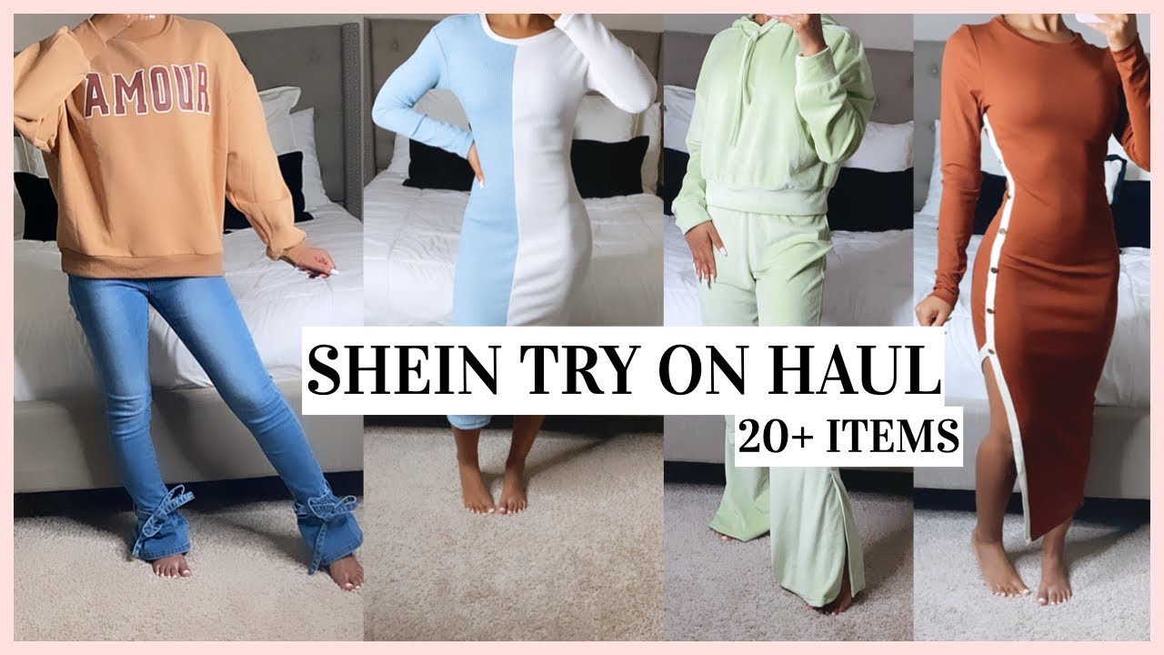 HUGE SHEIN TRY ON HAUL | 20+ ITEMS | Color Scheme: Neutrals, Brown ...