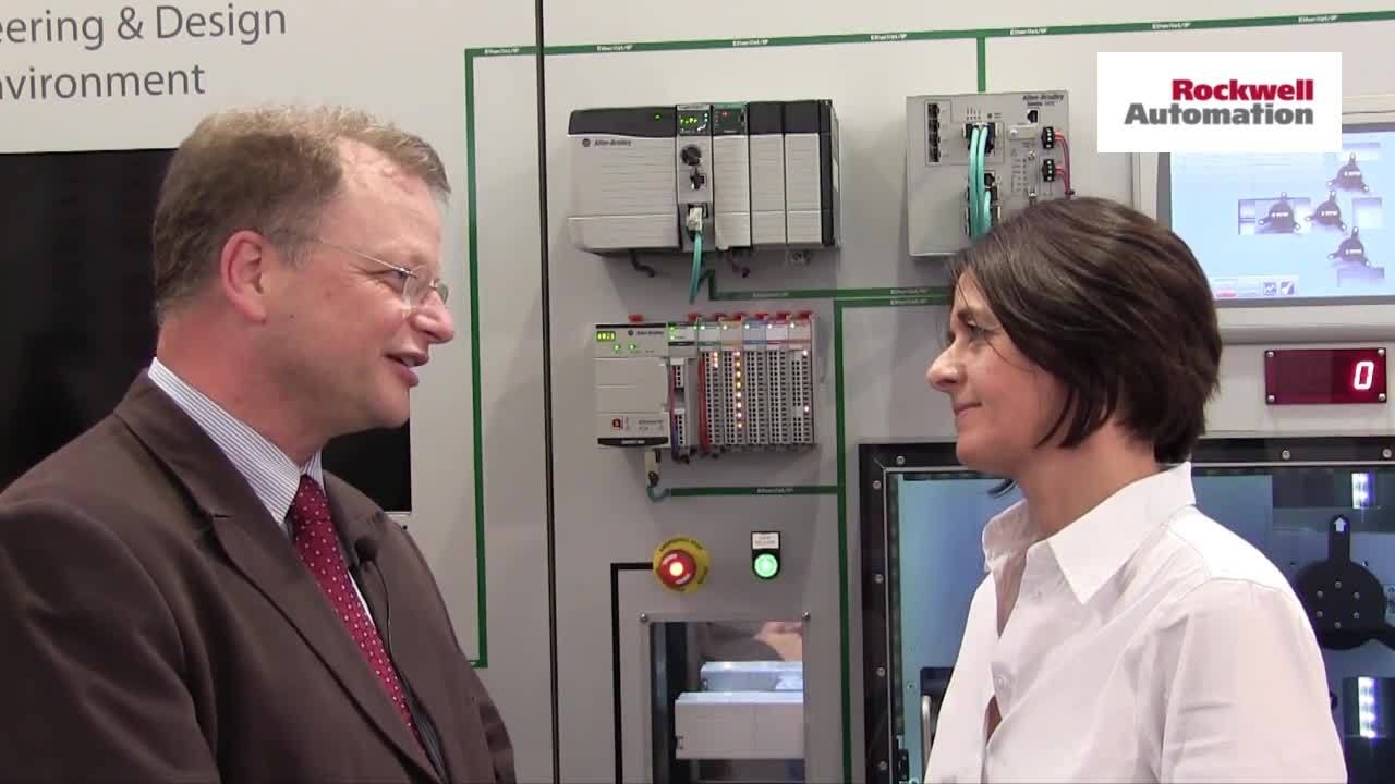 Introducing our new controller - ControlLogix 5580 - at SPS IPC Drives ...