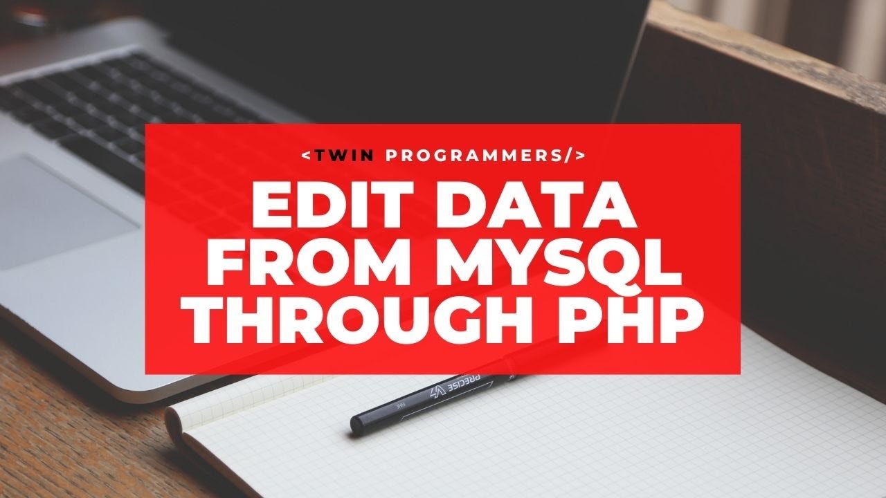 Edit data from MySQL through PHP Urdu/Hindi - YouTube