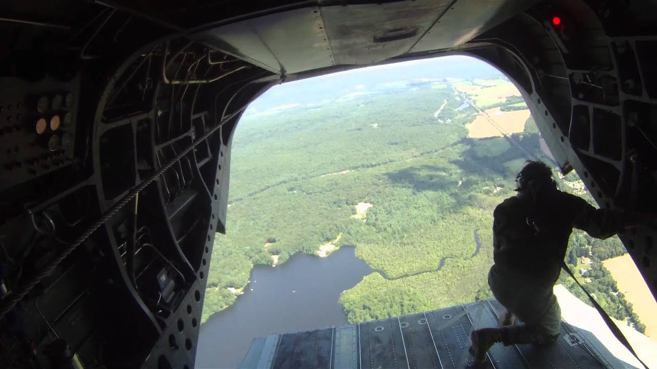 Chinook Jump, August 2010 - YouTube