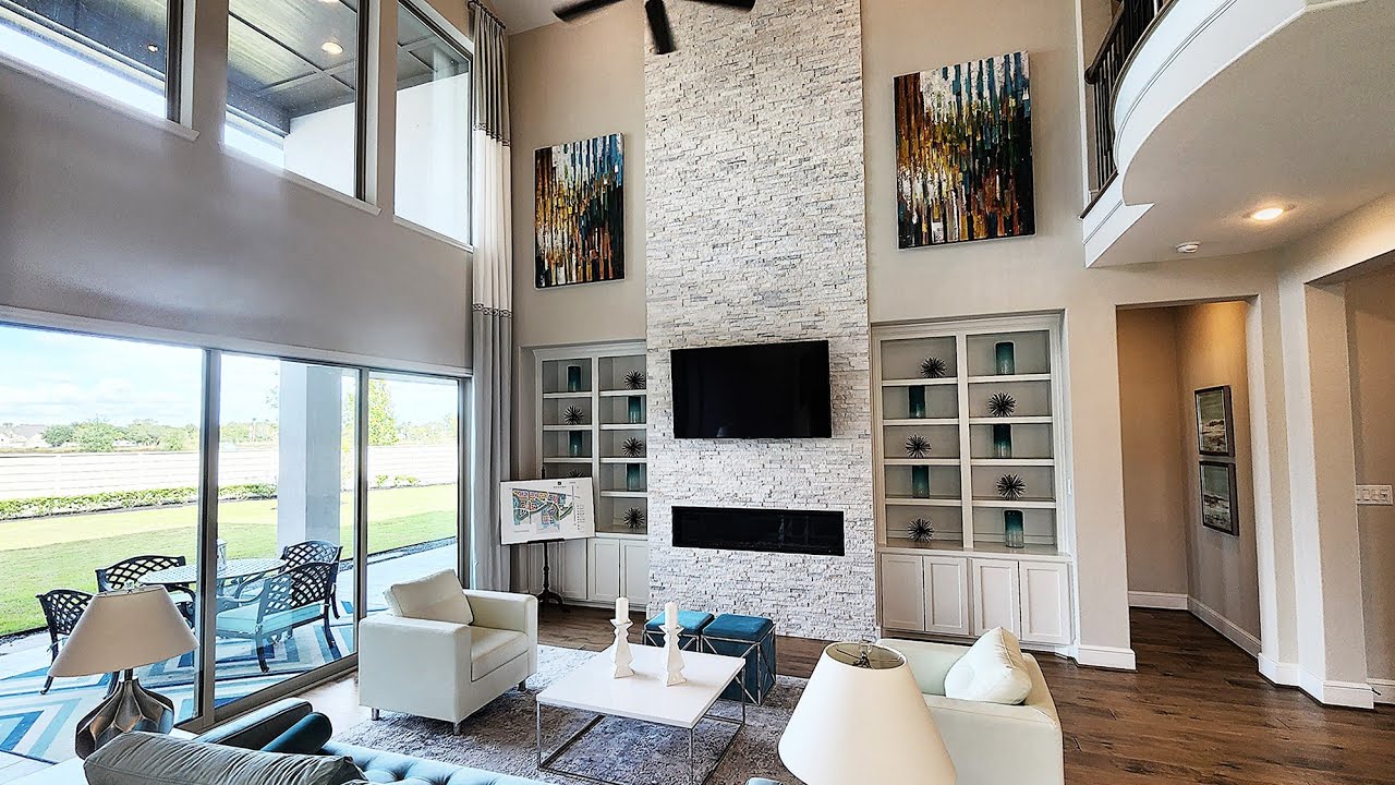 Tour of 3 Texas Luxury Model Homes worth over 2.5 Millon Dollars - YouTube