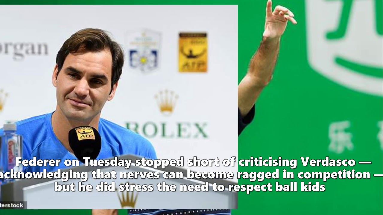 Federer tells players to respect ball boys and girls after Verdasco ...
