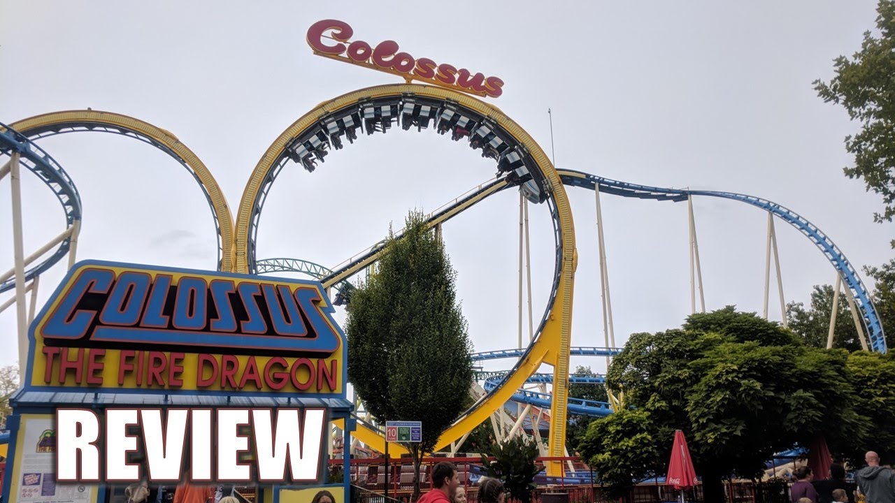 Colossus the Fire Dragon Review, Lagoon Schwarzkopf Double Looping ...