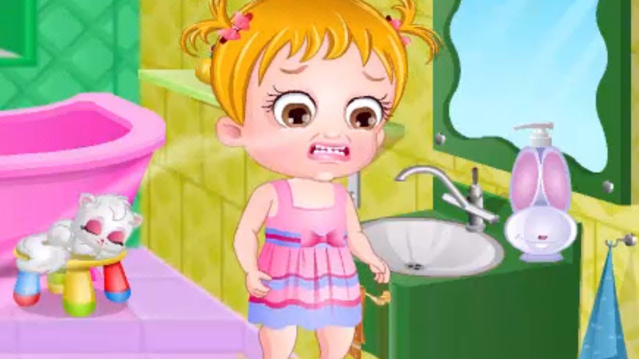 Baby Hazel Bathroom Hygiene - Baby Hazel Game Movie - Free kids games - YouTube