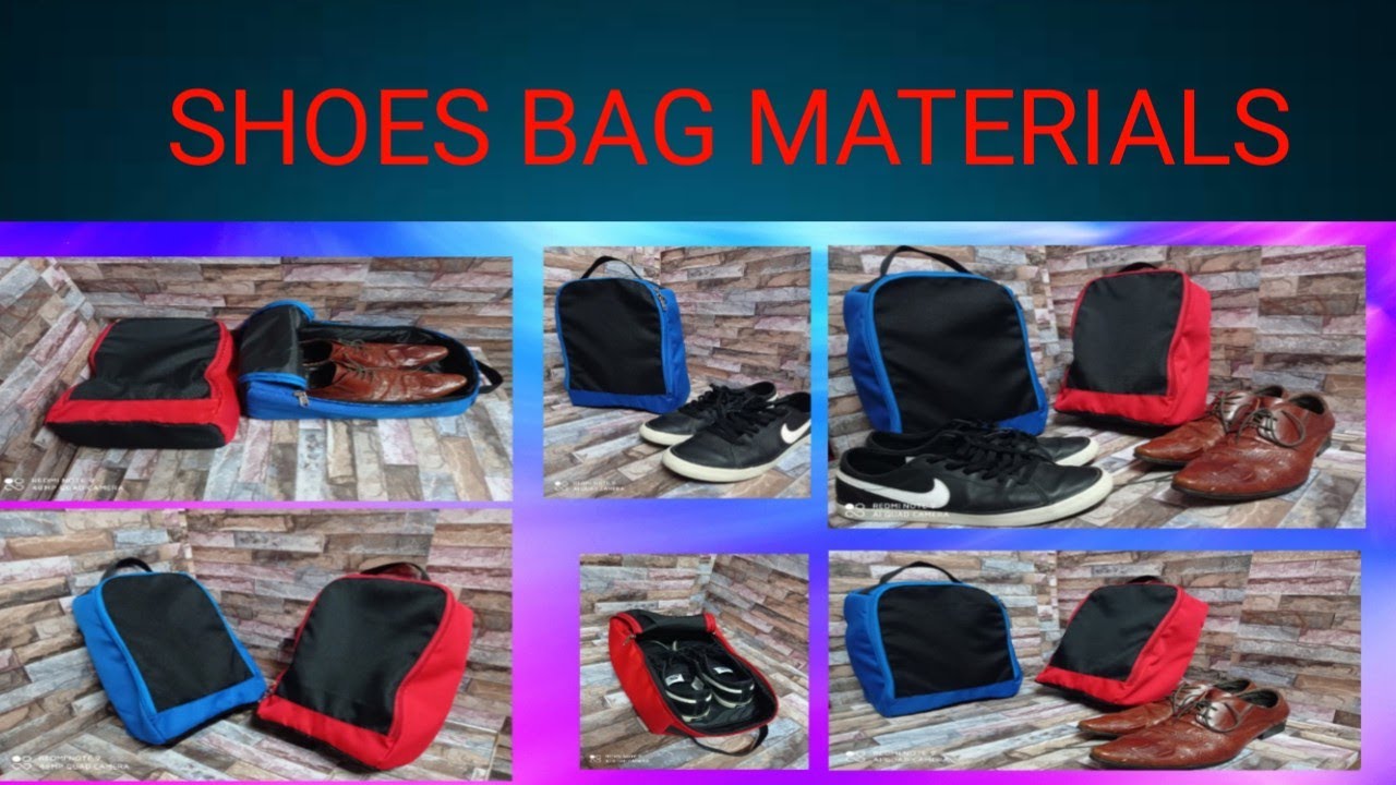 Shoes bag material.. - YouTube