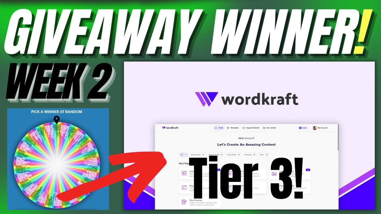 Giveaway Winner Live Results May 2023 (Week 2) - YouTube