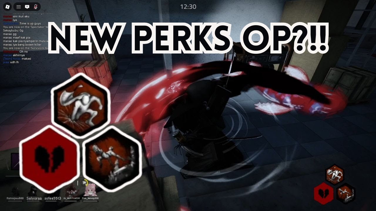 LOOPING WITH NEW PERKS || PERKS BARU LOOPING JENDELA || ROBLOX ...