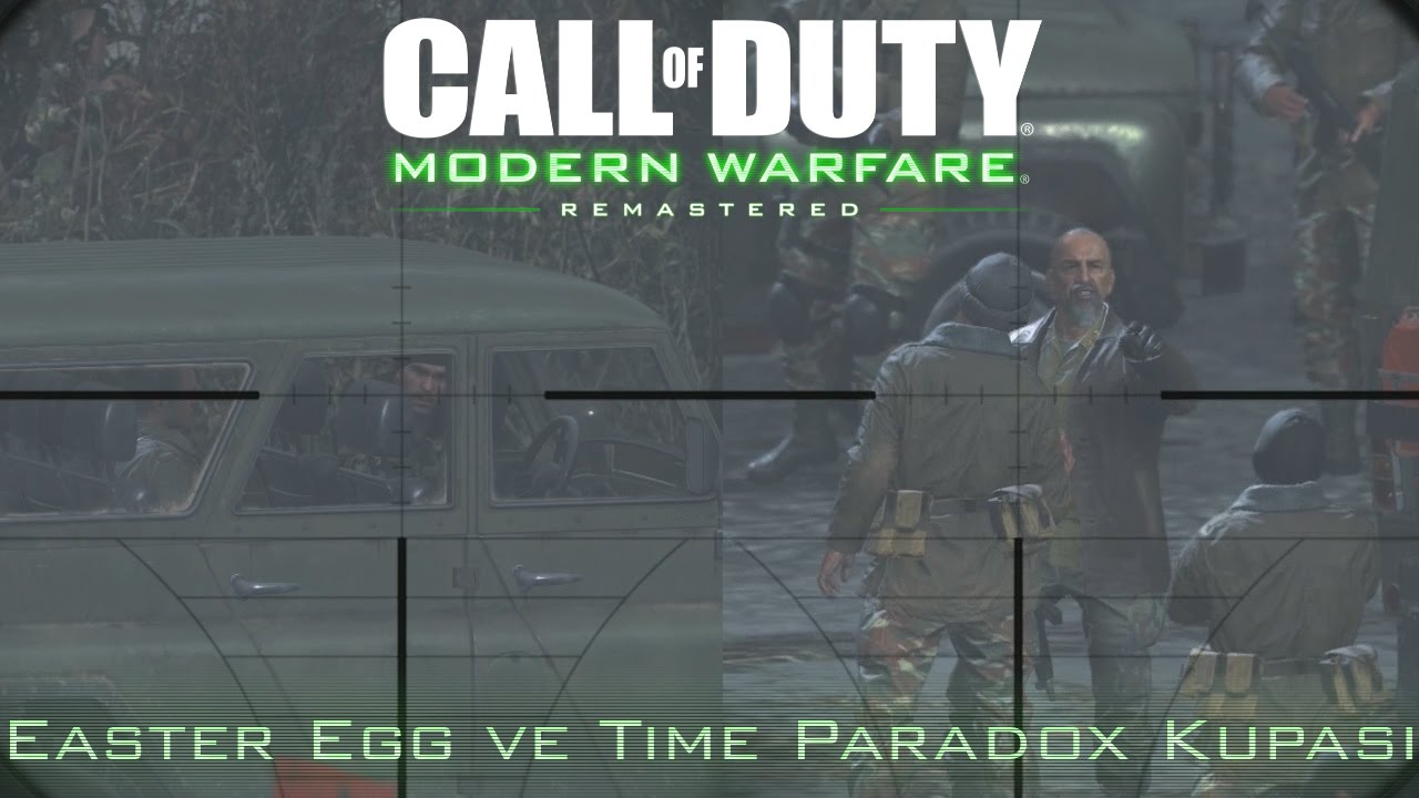 Call of Duty: Modern Warfare Remastered - Makarov Easter Egg'i ve Time ...