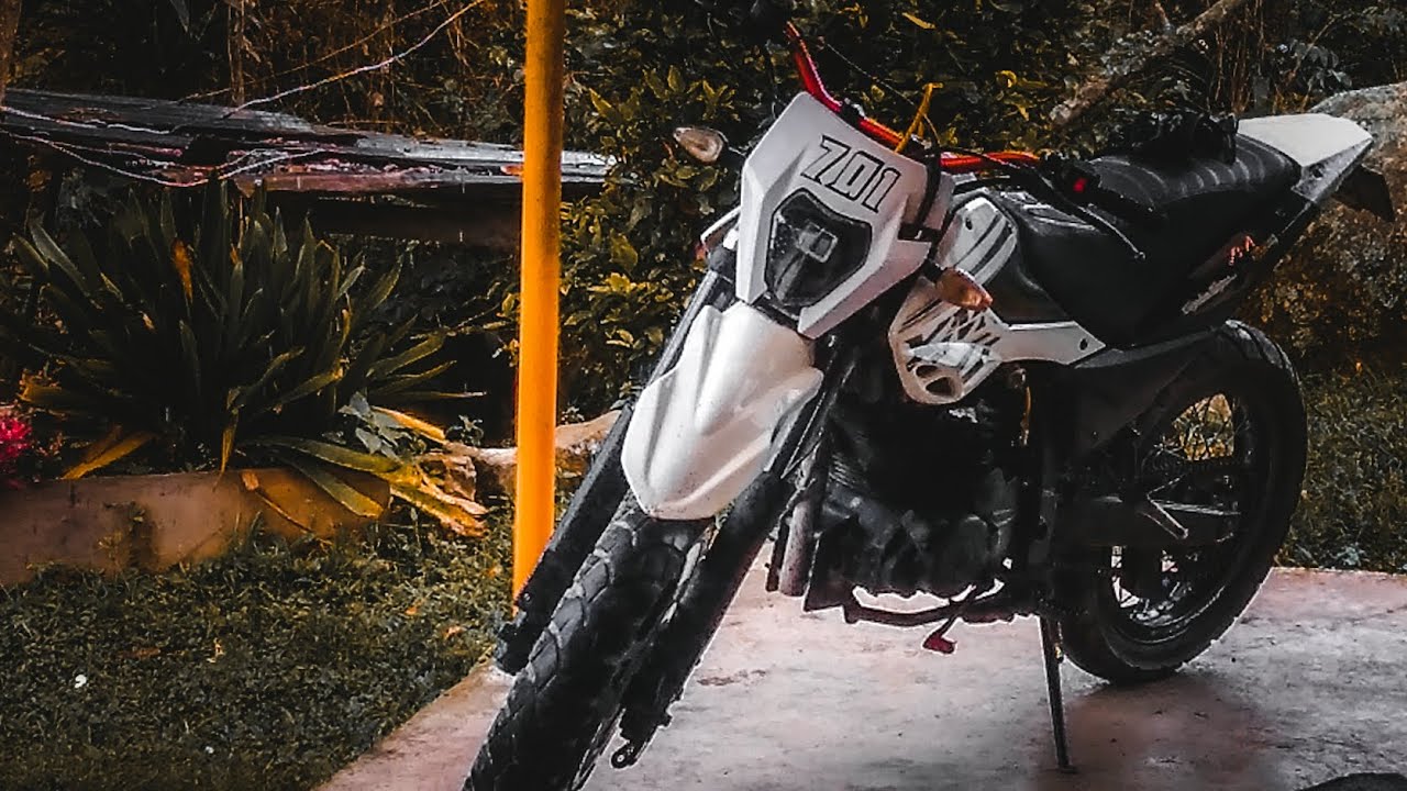 AKT XM 180 MODIFICADA 🔥 - YouTube