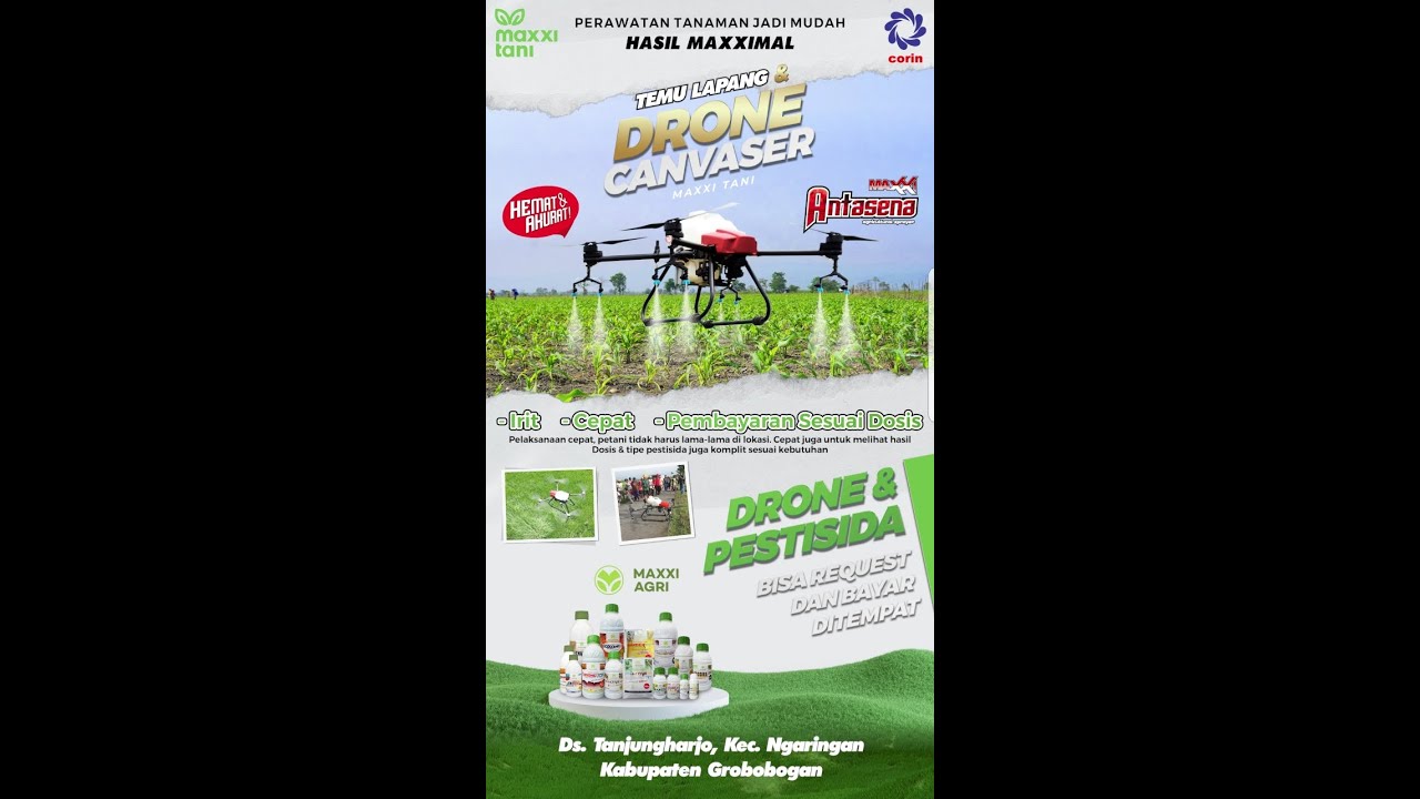 MAXXI TANI || AYO TINGKATKAN PERTUMBUHAN TANAMAN JAGUNG ANDA BERSAMA ...