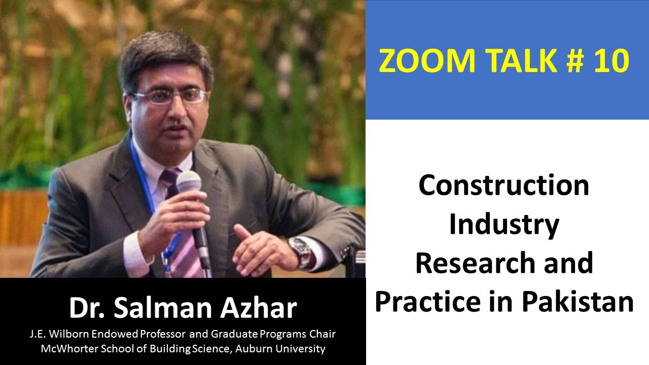 Construction Industry Research and Practice in Pakistan - Dr. Salman ...
