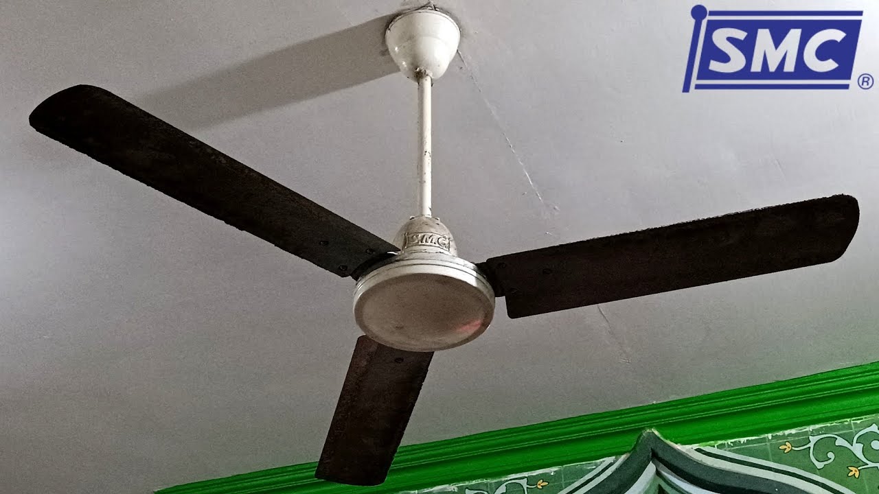 SMC 48" industrial ceiling fan - YouTube