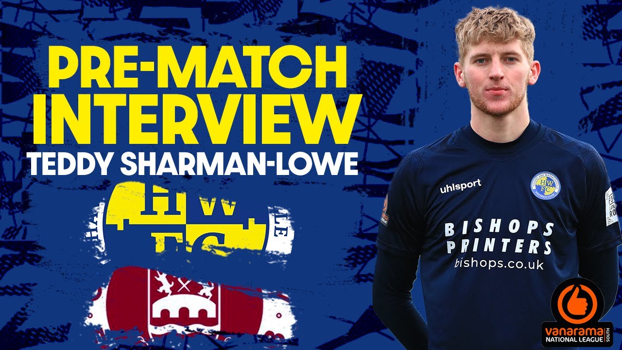 Teddy Sharman-Lowe | Pre-Match Interview | Hawks v Chelmsford - YouTube
