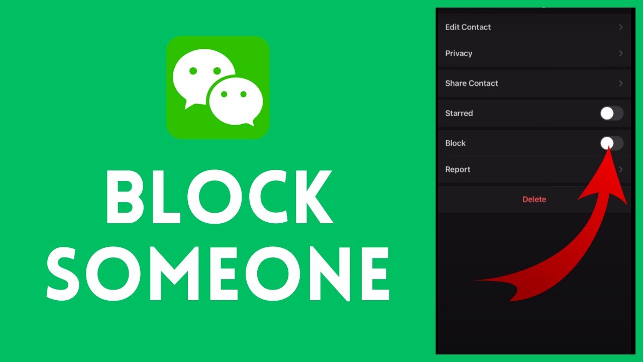 How to Block Someone on WeChat App in 2024? - YouTube