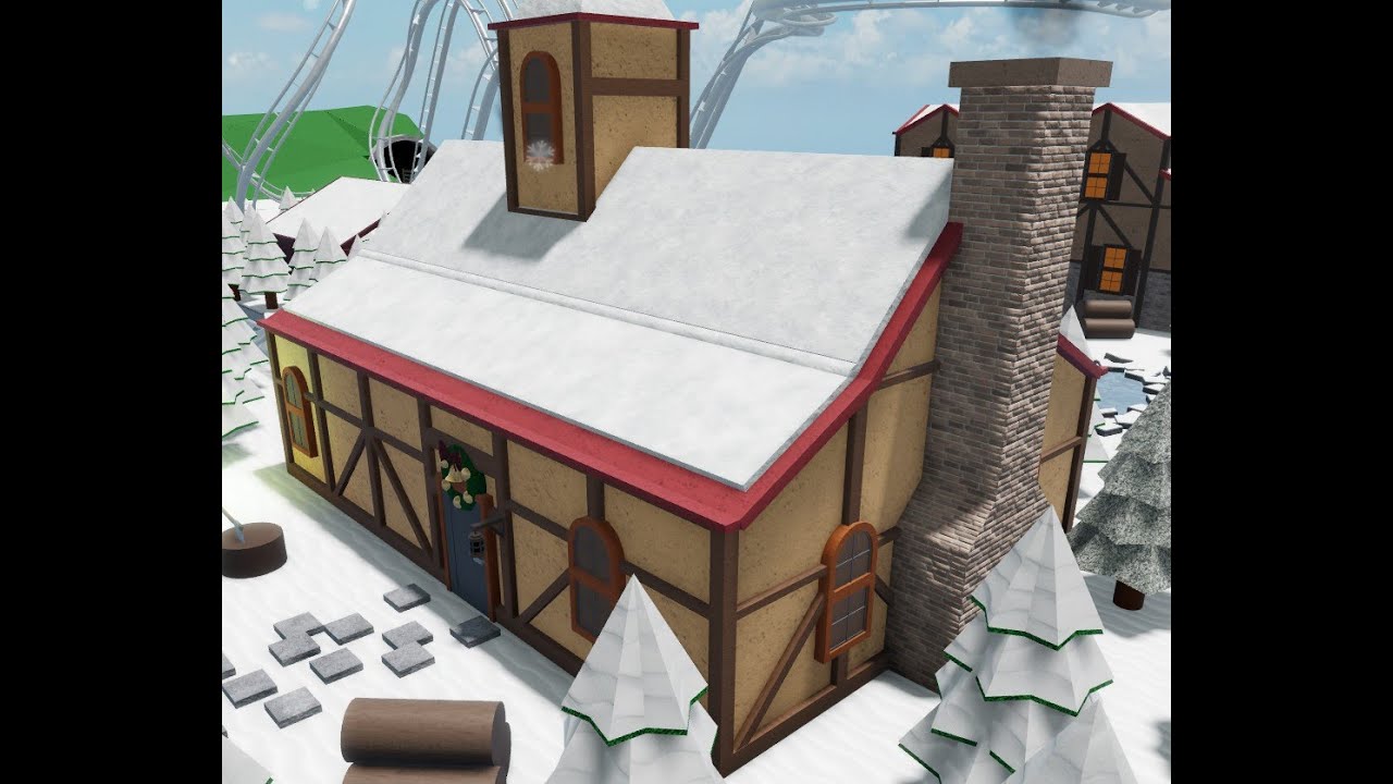 Snowy Peaks Christmas Park Part 3 | Theme Park Tycoon 2 | TPT2 | Roblox ...