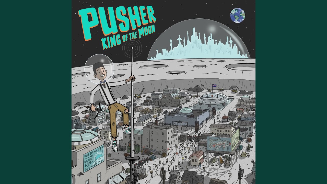 Daft Punk Comic Moon