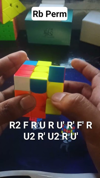 Rb perm Best algorithm fingertricks with zaxcuber - YouTube