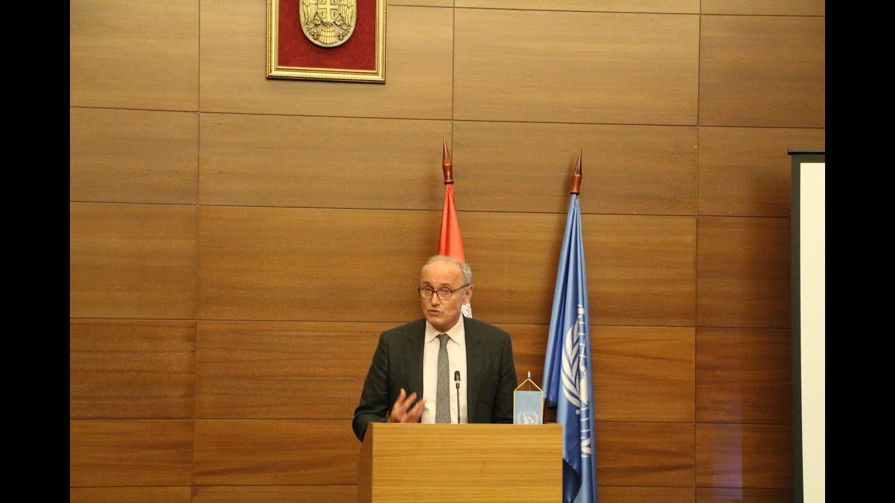 UN75 - Jean-Louis Falconi, Ambassador of France to Serbia - YouTube