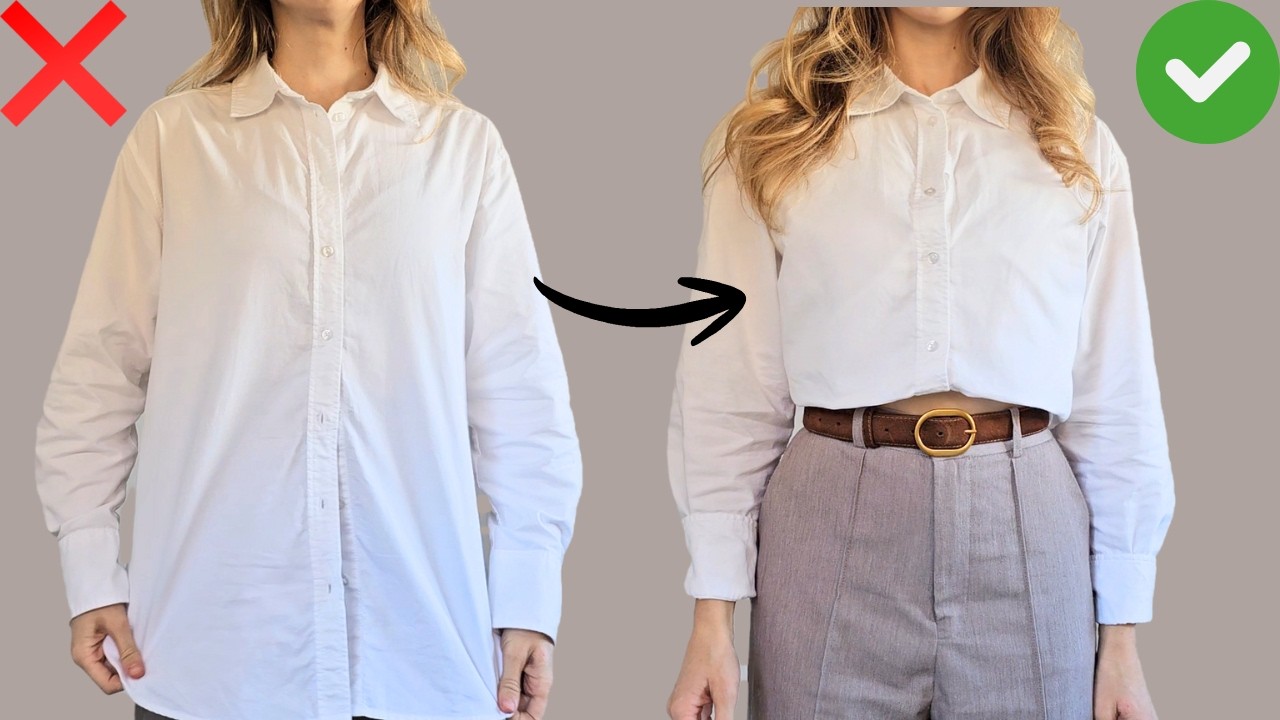 3 Viral Fashion Hacks You NEED to Try | Style Your Blouse & Sweater ...